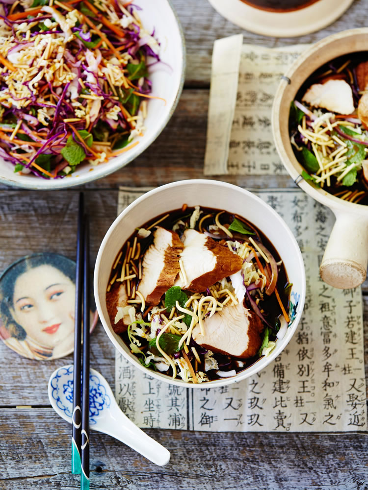 Chinese Master Stock Braised Turkey and Asian Slaw - Chang's Authentic ...