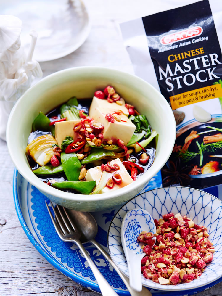 Chinese Master Stock Tofu and Asian Greens - Chang's Authentic Asian ...