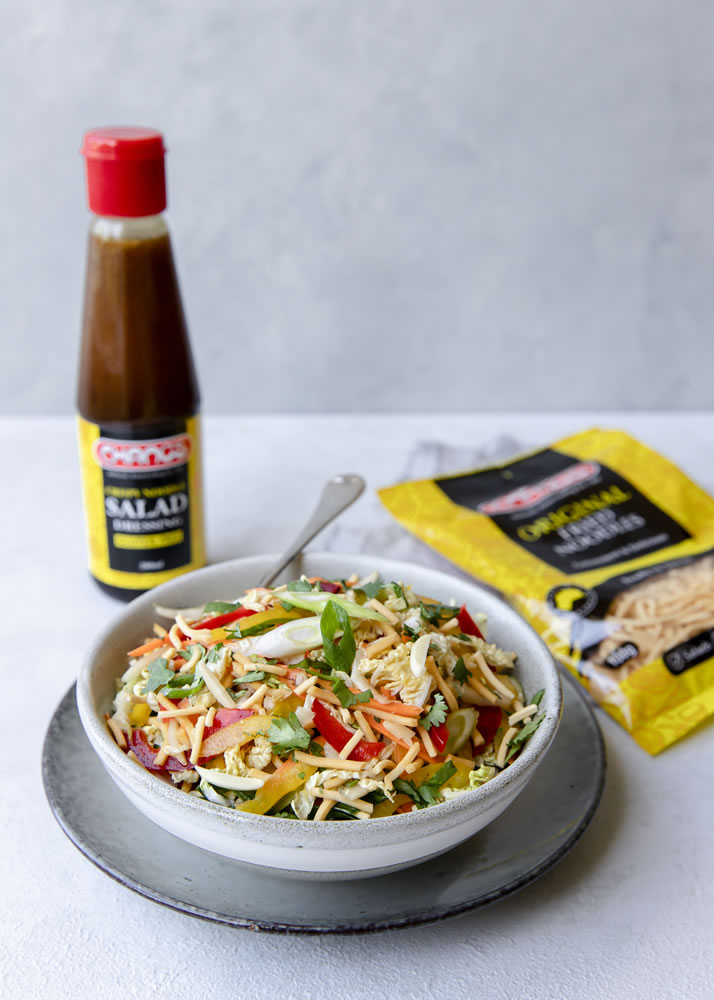 Rainbow Fried Noodle Salad - Chang's Authentic Asian Cooking Est 1968