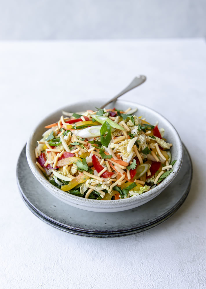 Rainbow Fried Noodle Salad - Chang's Authentic Asian Cooking Est 1968